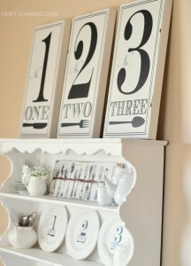 Black and White Hutch Decor - 700 N COTTAGE