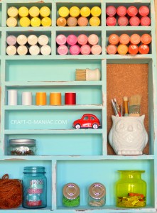 DIY Craft Cubby Wall - 700 N COTTAGE