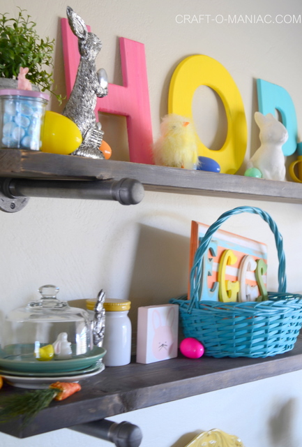Colorful and Whimsical Easter Decor - 700 N COTTAGE